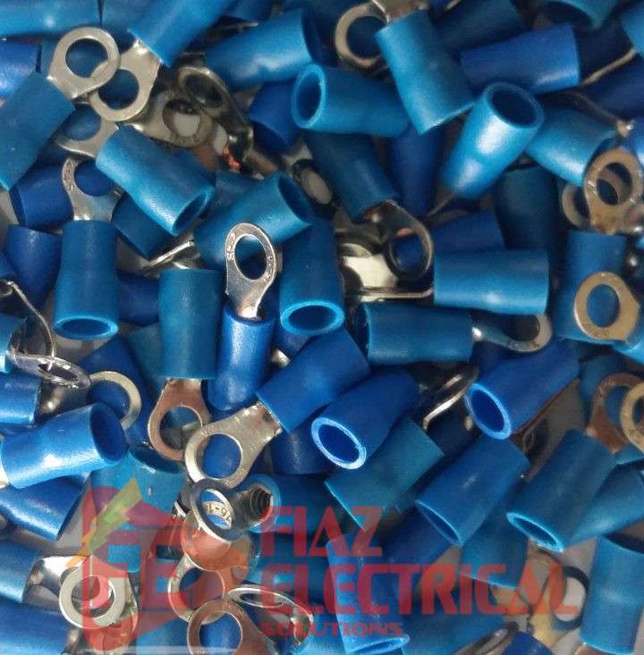 O-type Blue Insulated Thimble/ Cable Lug 2.5mm - Fiaz Electrical Solutions