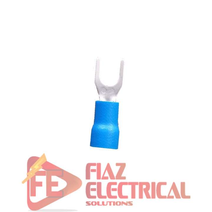 U-type Blue Insulated Thimble/ Cable Lug 2.5mm - Fiaz Electrical Solutions