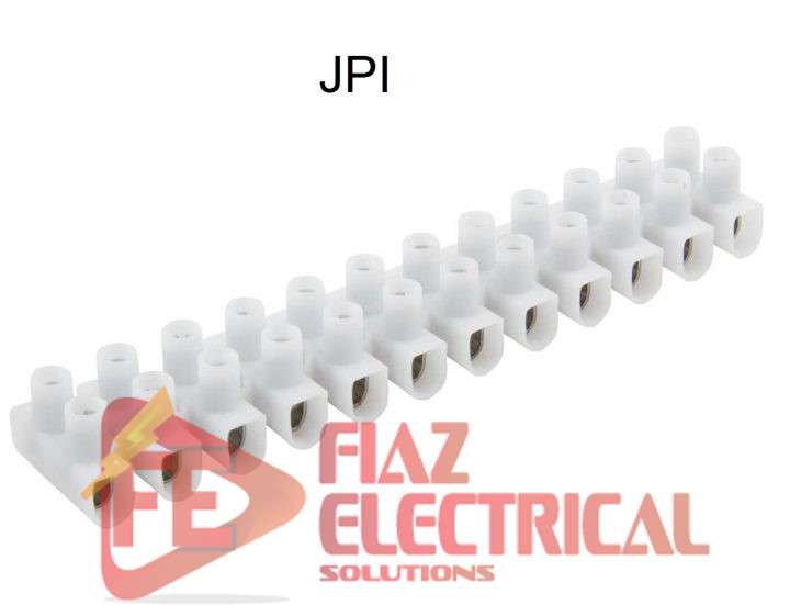 JPI Terminal PVC strip Connector Strip 60A 12way pakistan - Fiaz ...