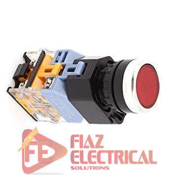 LED Light Push Button Switch LA38 203 22mm Red Tiktik in Pakistan ...