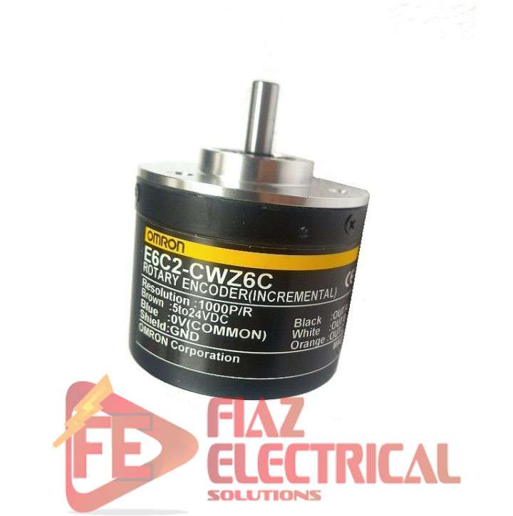 Omron Incremental Rotary Encoder E6C2-CWZ6C 1000P/R in Pakistan - Fiaz Electrical Solutions