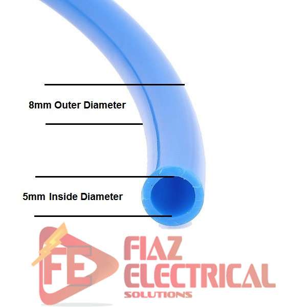 Pneumatic Pipe Roll 8mm Blue 100 meter Pakistan - Fiaz Electrical Solutions
