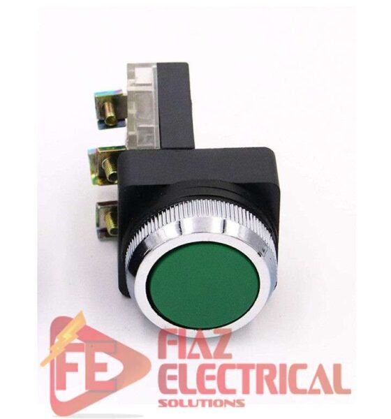 Push Button Switch (PB-30) 30mm Green Self Reset - Fiaz Electrical ...
