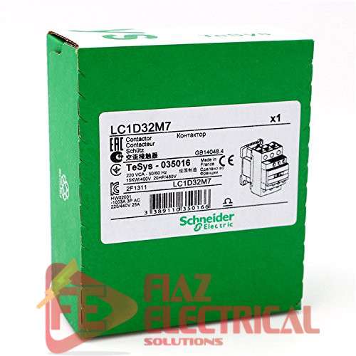 Schneider LC1 D32 Magnetic Contactor New 3pole in Pakistan - Fiaz ...