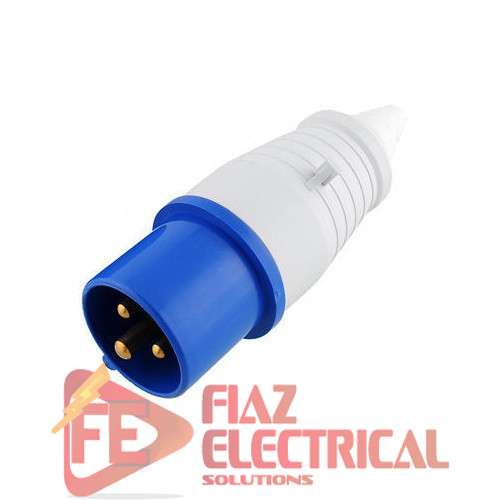 Industrial Weather Proof Plug (typ 013) Male 16A/3pin - Fiaz Electrical ...