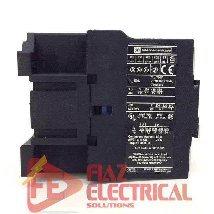 Lot Contactor LS GMC-9-12 Magnetic Contactor 3 pole Pakistan - Fiaz ...