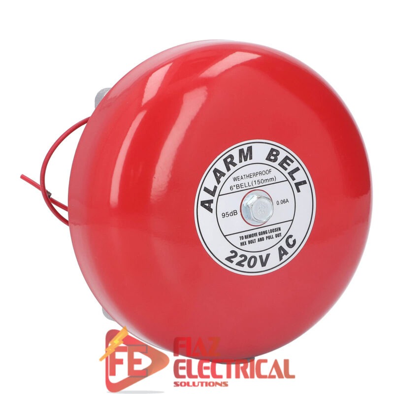 Bell Ringer for fire Alarm Bell system safety 6" round shape in ...