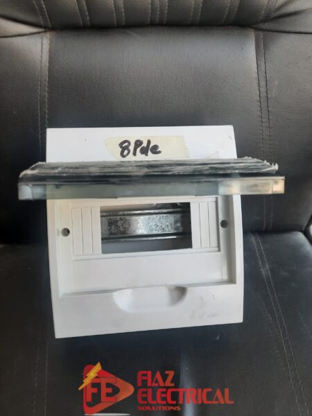 Plastic Breaker Box DB for Eight breakers - Fiaz Electrical Solutions