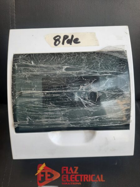 Plastic Breaker Box DB for Eight breakers - Fiaz Electrical Solutions