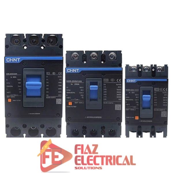 Chint Breaker MCCB 3 Pole 160 Amp Fixed NXM-160S - Fiaz Electrical ...