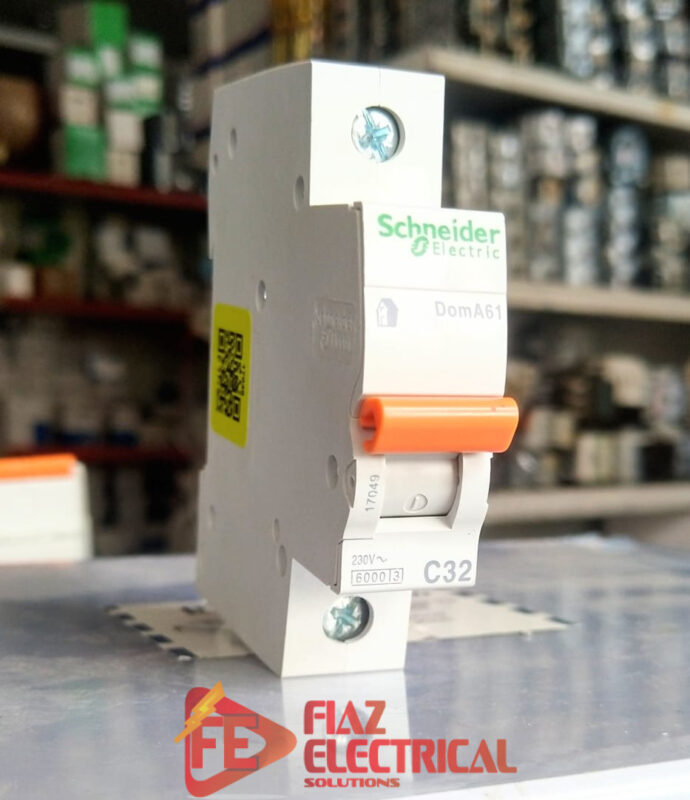 SCHNEIDER DOMAE MINIATURE CIRCUIT BREAKER MCB 1 POLE IN PAKISTAN - Fiaz Electrical Solutions
