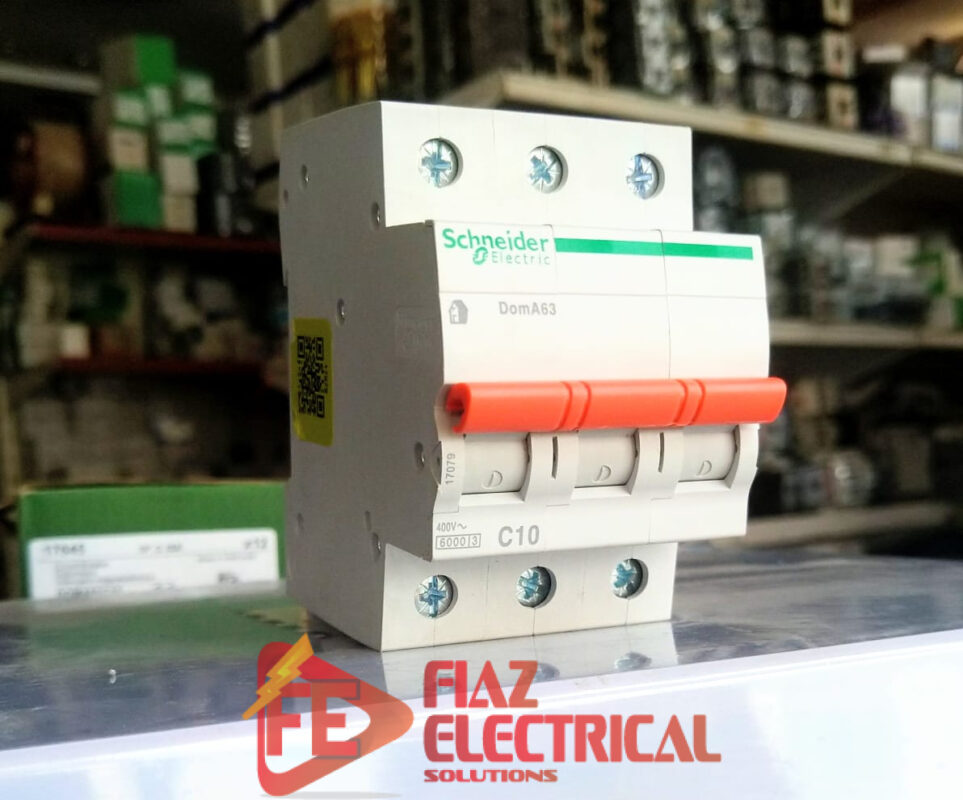 SCHNEIDER DOMAE MINIATURE CIRCUIT BREAKER MCB 3 POLE IN PAKISTAN - Fiaz ...