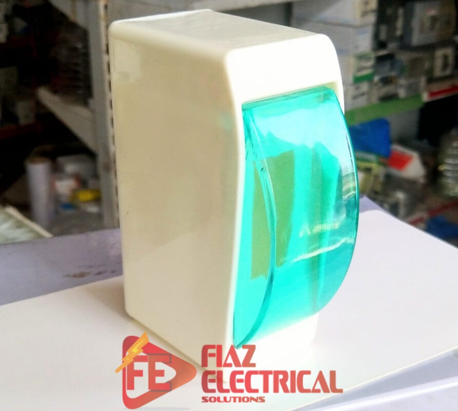 Plastic Breaker Box DB for Two Single Pole Breakers Pure ABS Material ...