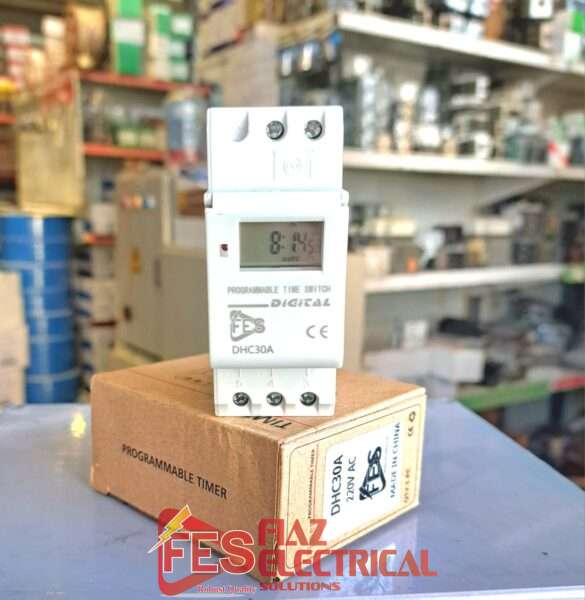Programable Timer Switch in Pakistan || FES Timer DHC30A - Fiaz ...